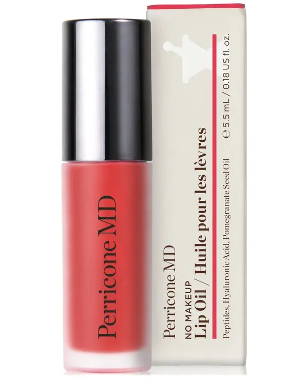 PERRICONE MD No Makeup Lip Oil - Raspberry