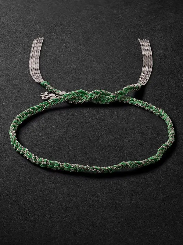 Carolina Bucci Money Lucky Bracelet - Green