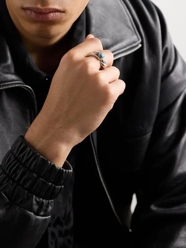 JACQUES MARIE MAGE Natrona Sterling Ring