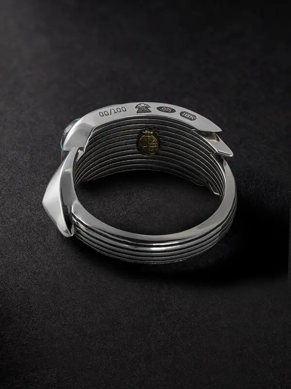 JACQUES MARIE MAGE Natrona Sterling Ring