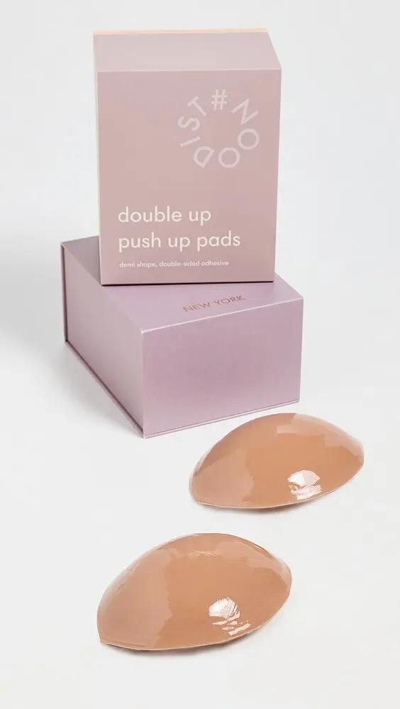 NOOD NEW YORK Double Up Push Up Pads - No. 5 Soft Tan