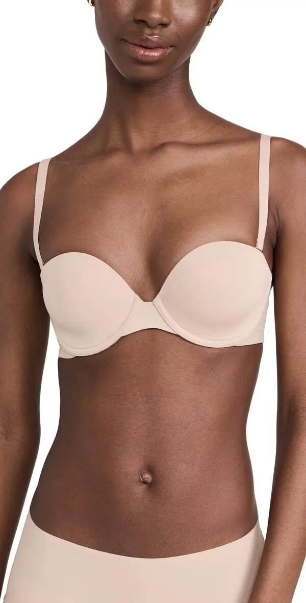 Natori Minimal Strapless Bra - Café