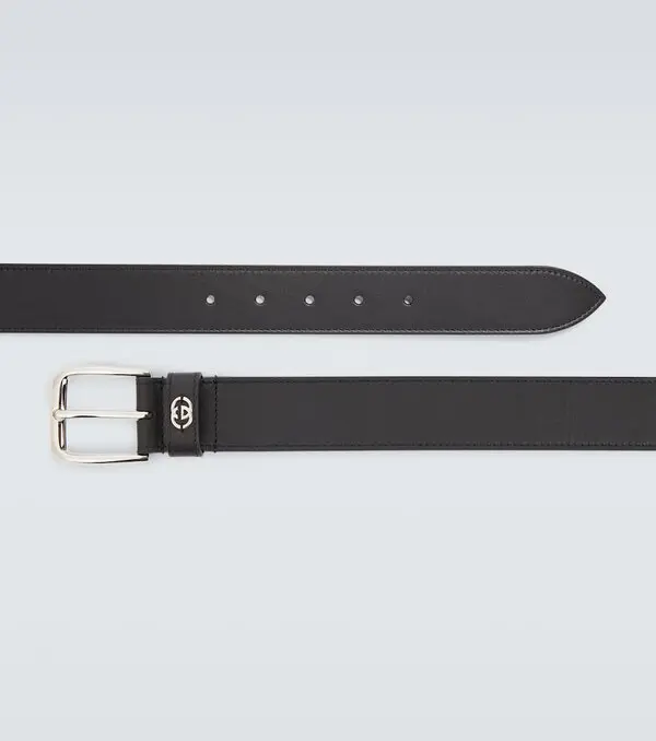 Gucci Gg Leather Belt