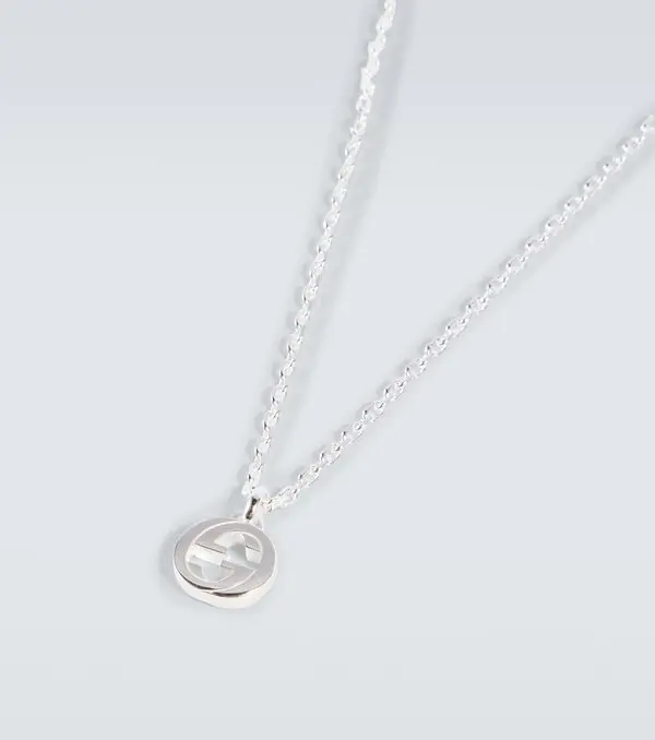Gucci Interlocking G Sterling Necklace