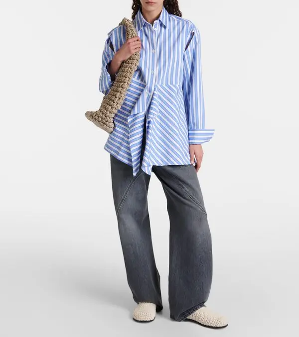 JW Anderson Crochet Loafers - Grey