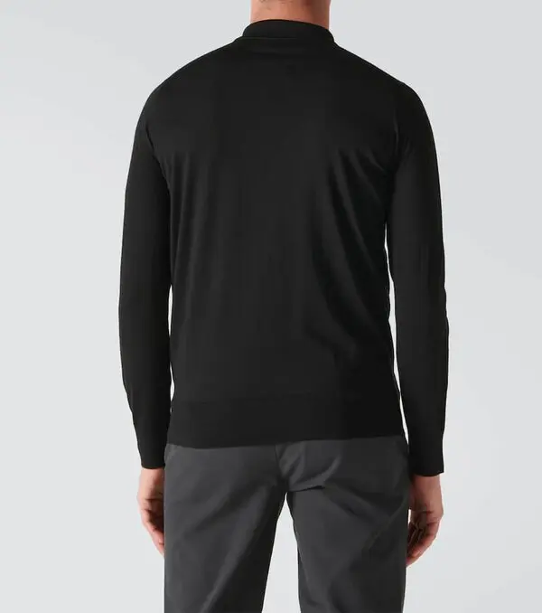 Loro Piana Virgin Wool Polo Shirt
