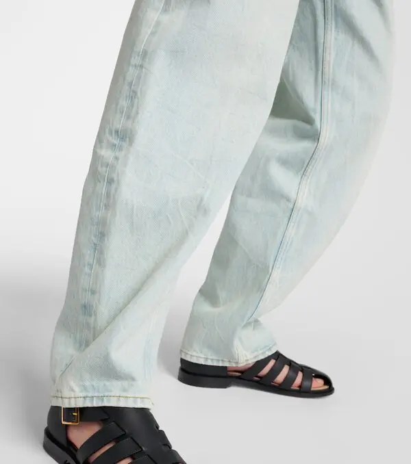 RE/DONE Mid-rise Straight Leg Jeans