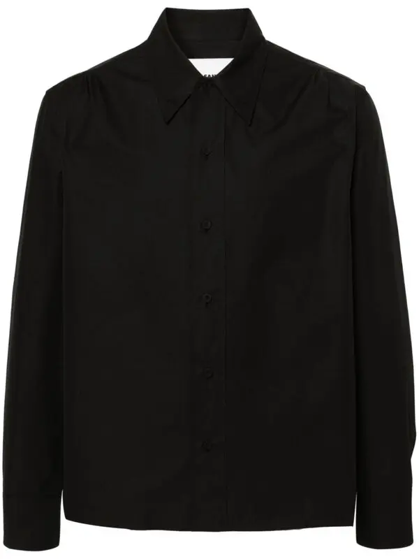 JIL SANDER Pointed-collar Cotton Shirt