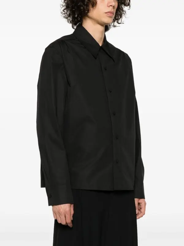 JIL SANDER Pointed-collar Cotton Shirt