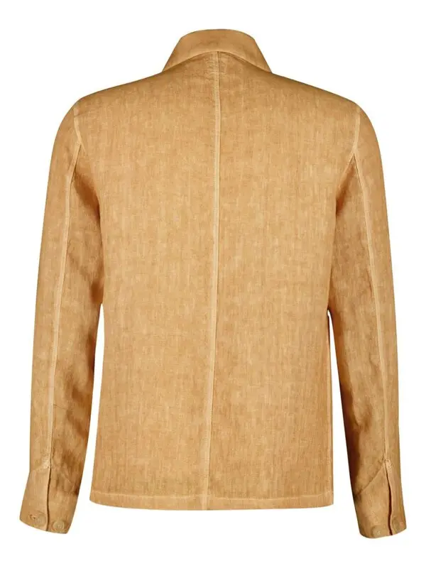 120% Lino Linen Shirt Jacket