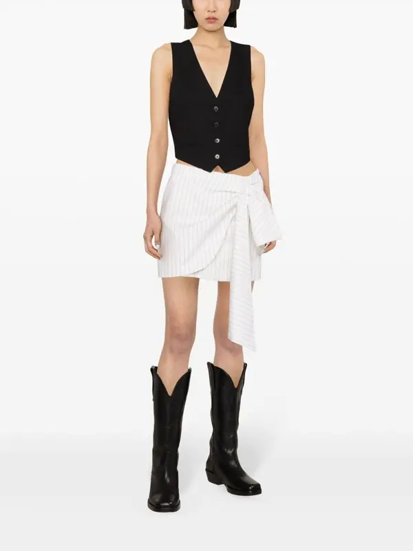 MSGM Tailored Waistcoat - Black