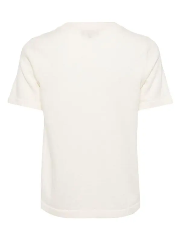 N.peal Crew-neck Cashmere T-shirt - Neutrals