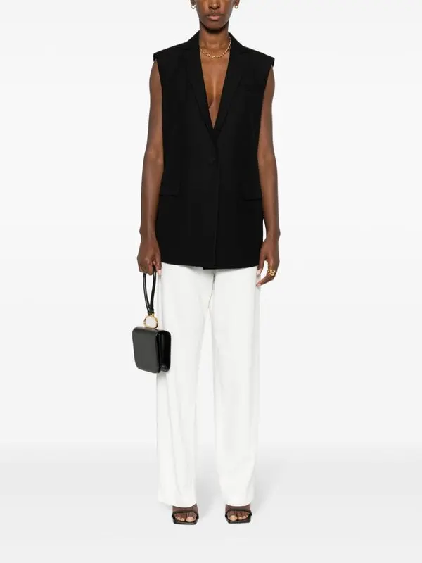 Fabiana Filippi Bead-chain Straight Trousers