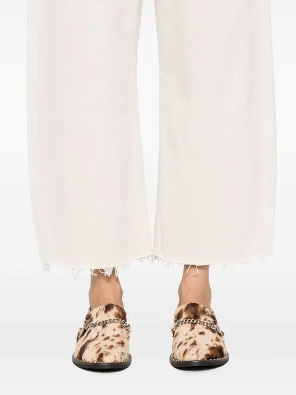 Citizens Of Humanity Ayla Cropped Wide Leg Jeans - Neutrals