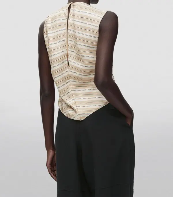 Loewe X Paula's Ibiza Silk Scarf Top