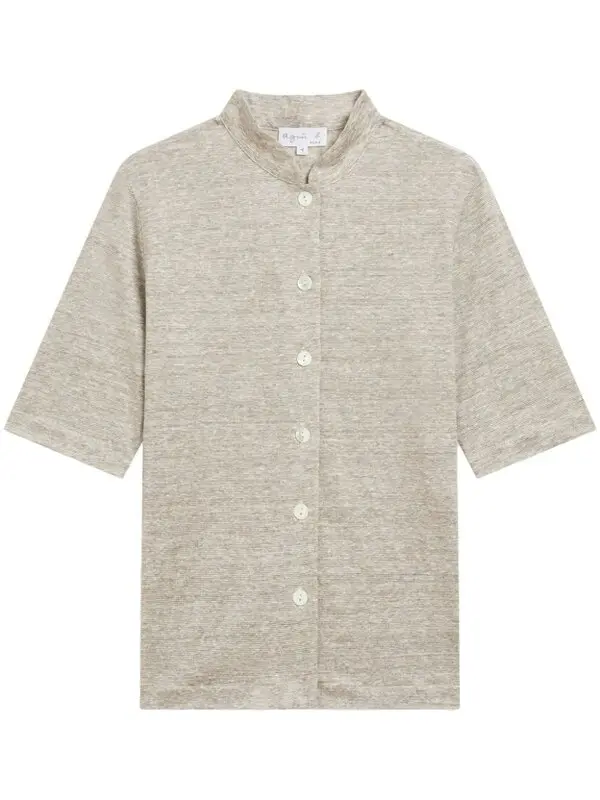 AGNÈS B. Violaine Linen Shirt