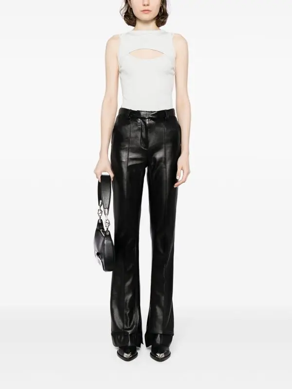 Off-White Layered Cut-out Tank Top