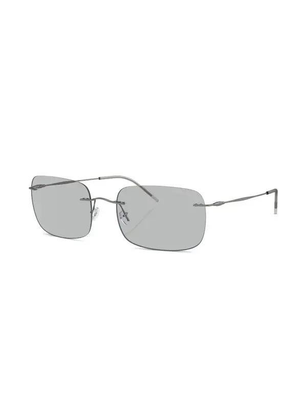 Giorgio Armani Square-frame Sunglasses - Grey