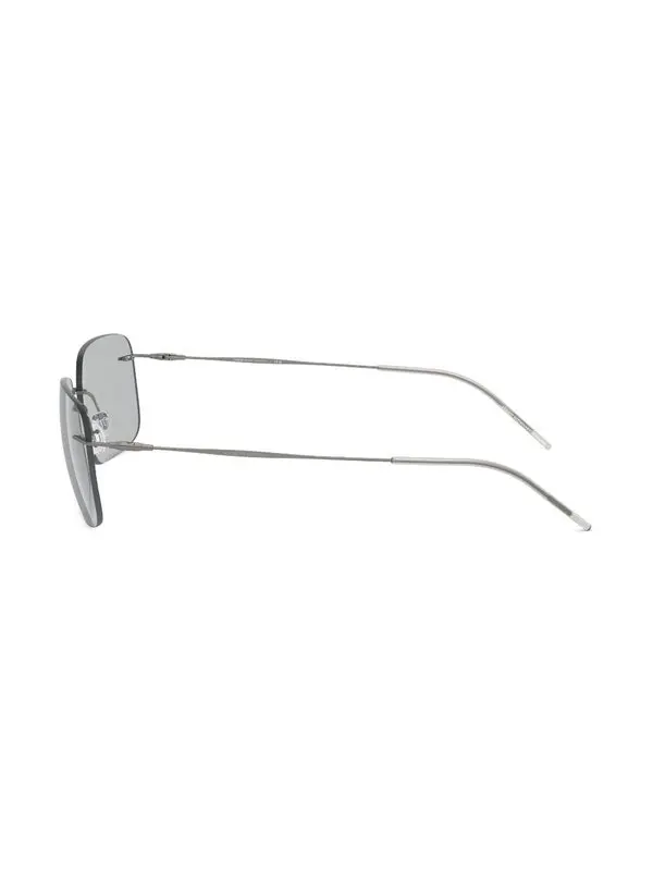 Giorgio Armani Square-frame Sunglasses - Grey