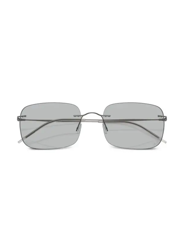 Giorgio Armani Square-frame Sunglasses - Grey