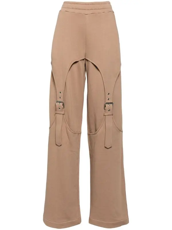 Blumarine Guêpière Cotton Track Pants