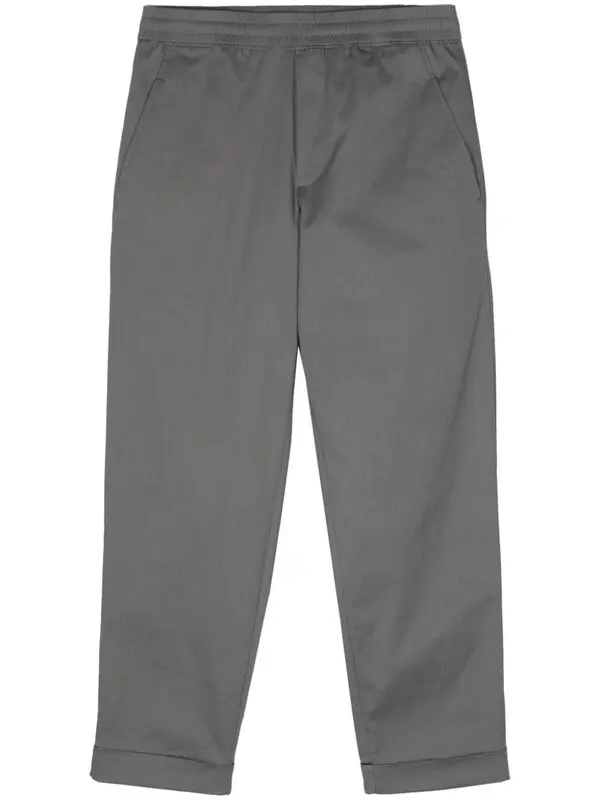 Neil Barrett Low-rise Slim-fit Trousers - Grey