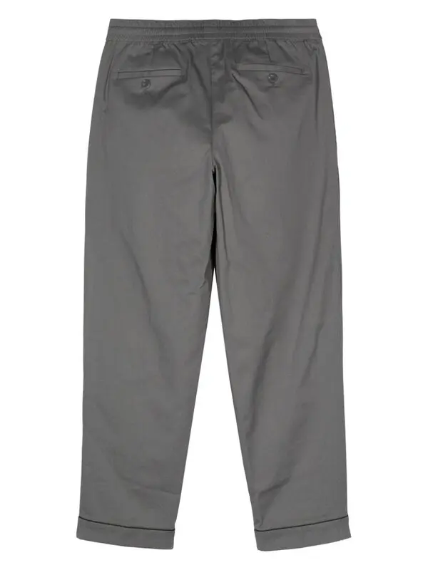 Neil Barrett Low-rise Slim-fit Trousers - Grey