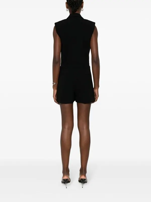 Michael Kors Double-breasted Playsuit