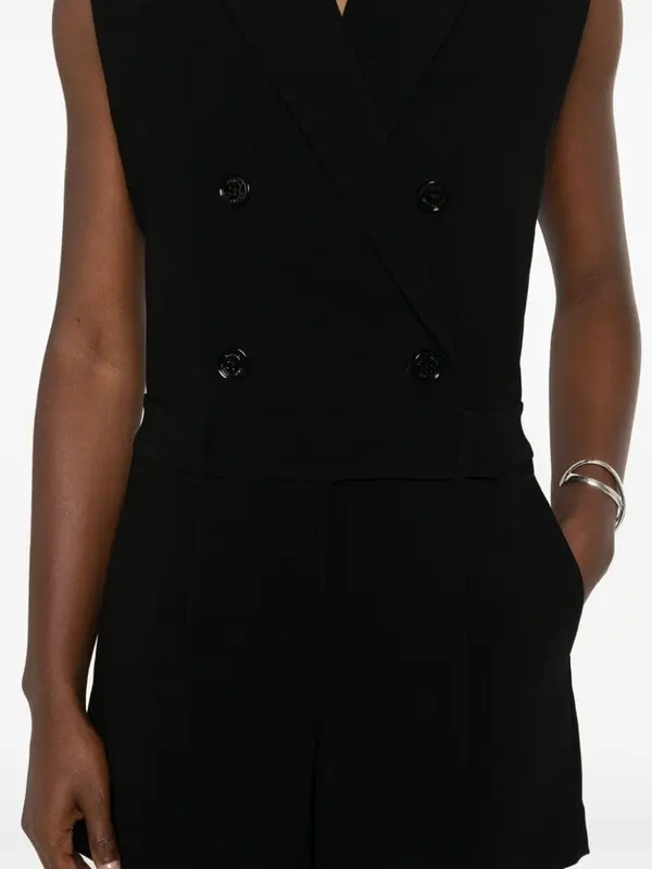 Michael Kors Double-breasted Playsuit
