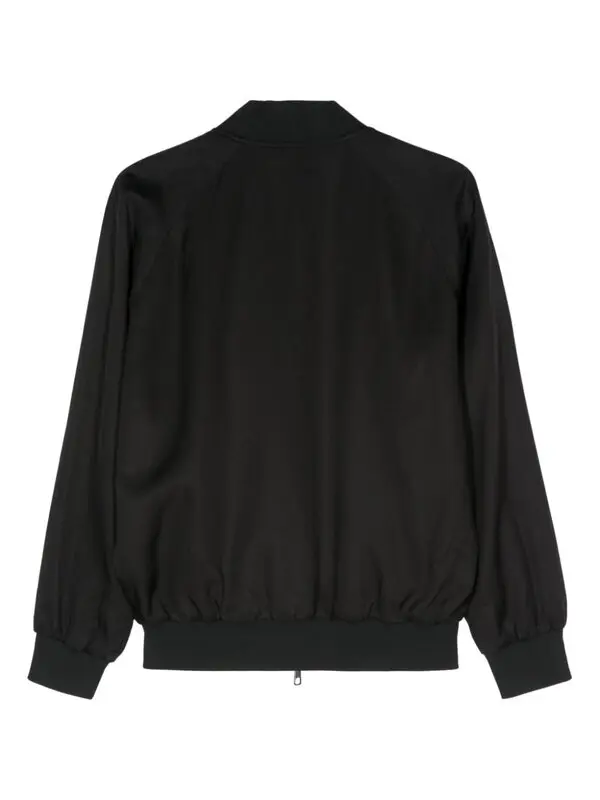 Neil Barrett Easy Fit Reversible Bomber Jacket - Black