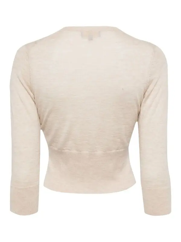 N.peal Darcie Cashmere Cardigan - Neutrals