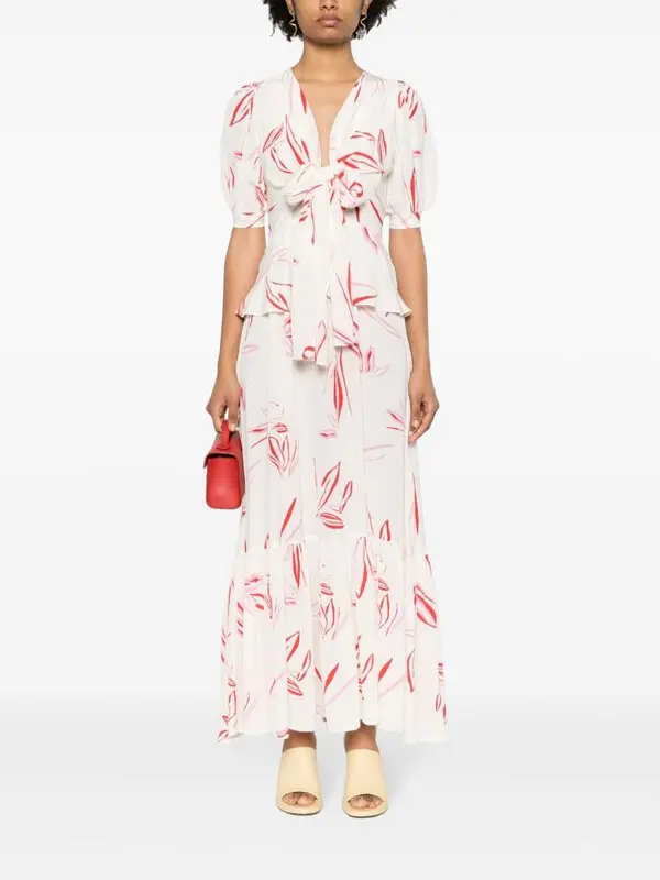 Evarae Amber Floral Print Maxi Dress