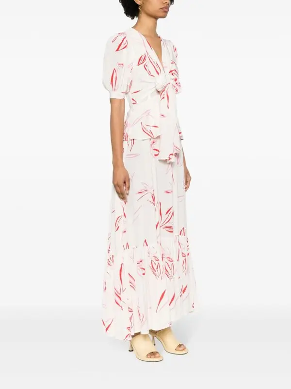Evarae Amber Floral Print Maxi Dress