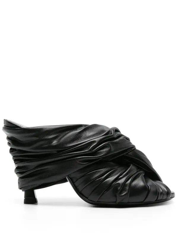 Givenchy 110mm Twist Sandals - Black