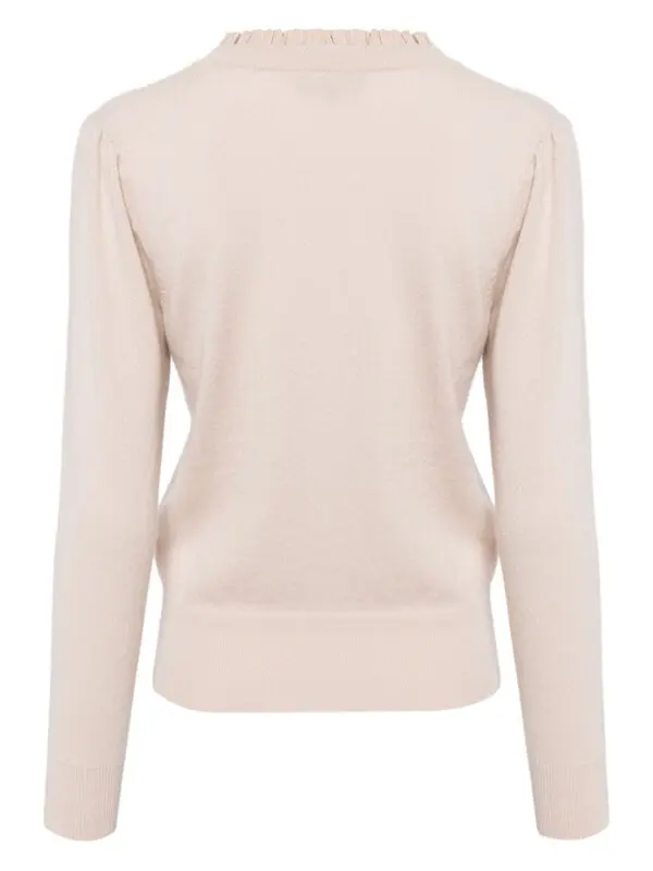N.peal Ruffle-trim Cashmere Jumper