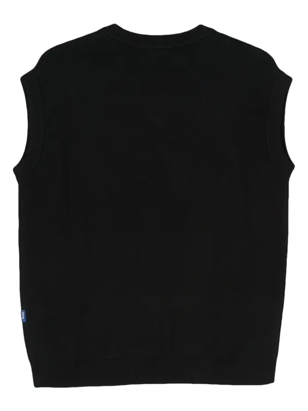 AWAKE NY Dice Logo-jacquard Vest
