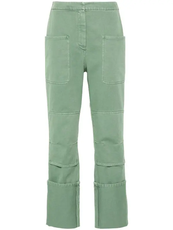 Max Mara Slim-fit Cotton Trousers