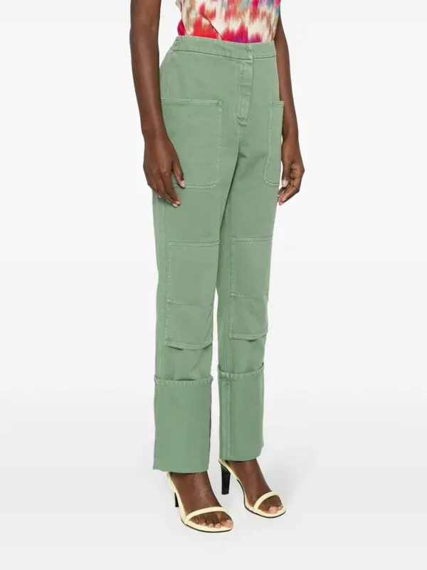 Max Mara Slim-fit Cotton Trousers