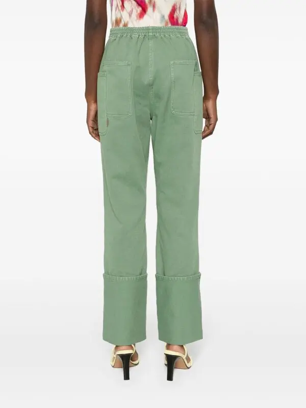 Max Mara Slim-fit Cotton Trousers