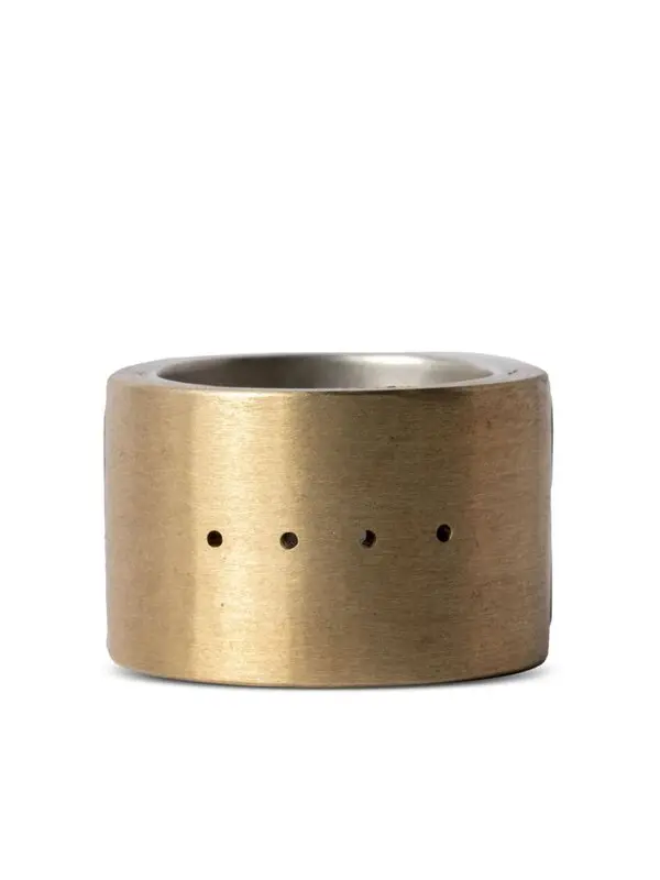 PARTS OF FOUR Sistema Perforated Ring - Gold