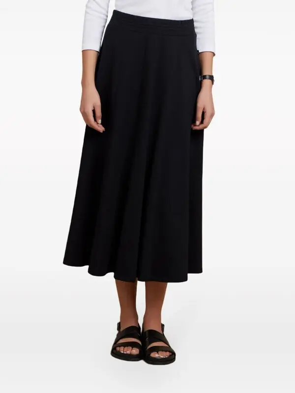 AGNÈS B. A-line Midi Skirt