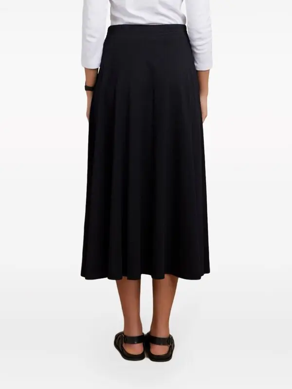 AGNÈS B. A-line Midi Skirt