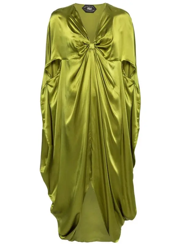 TALLER MARMO Azores Knotted Silk Kaftan