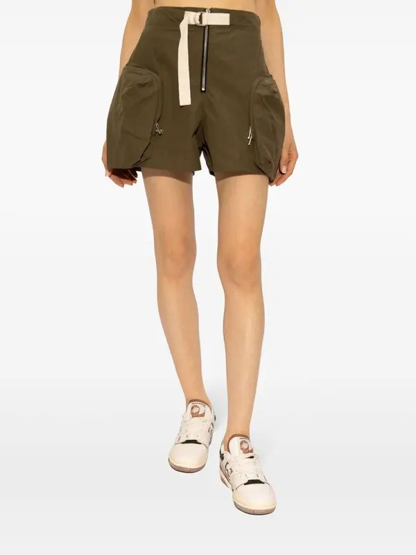 JIL SANDER Zip-pockets Cotton Shorts