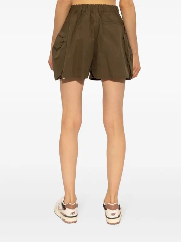 JIL SANDER Zip-pockets Cotton Shorts