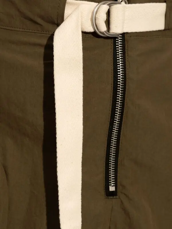 JIL SANDER Zip-pockets Cotton Shorts