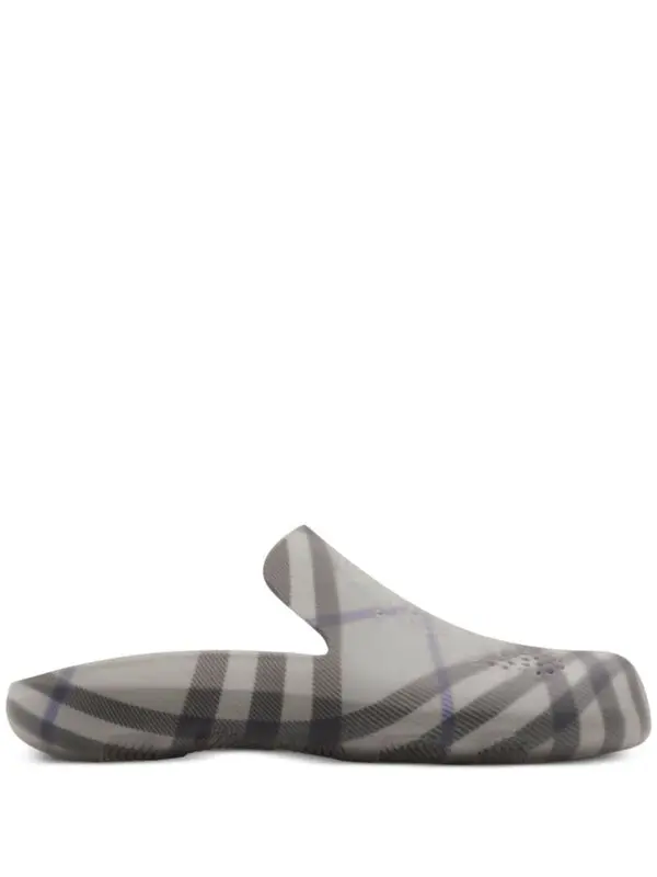 Burberry Checked-lining Slippers