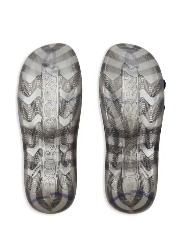 Burberry Checked-lining Slippers