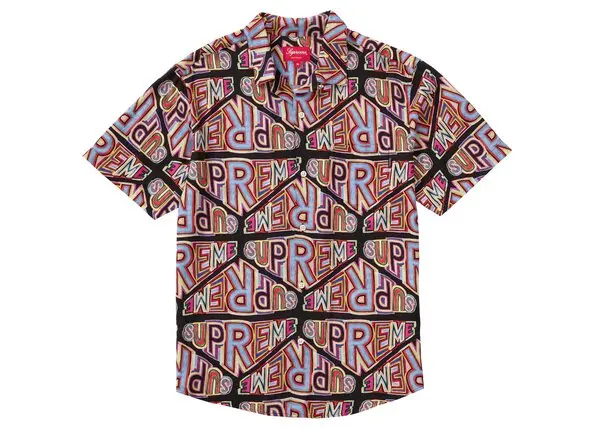 Supreme Perspective Rayon Short Sleeve Shirt