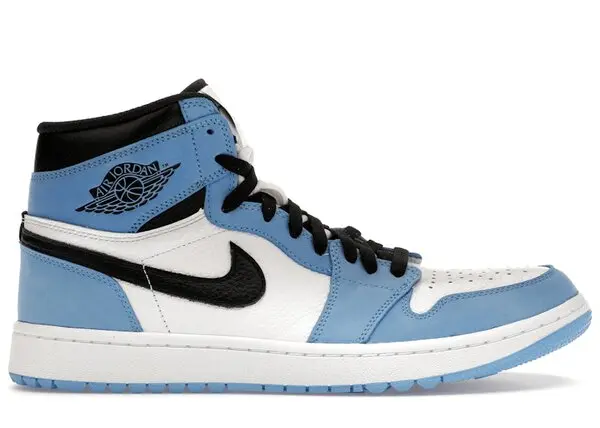 JORDAN 1 Retro High Golf - University Blue/black/white